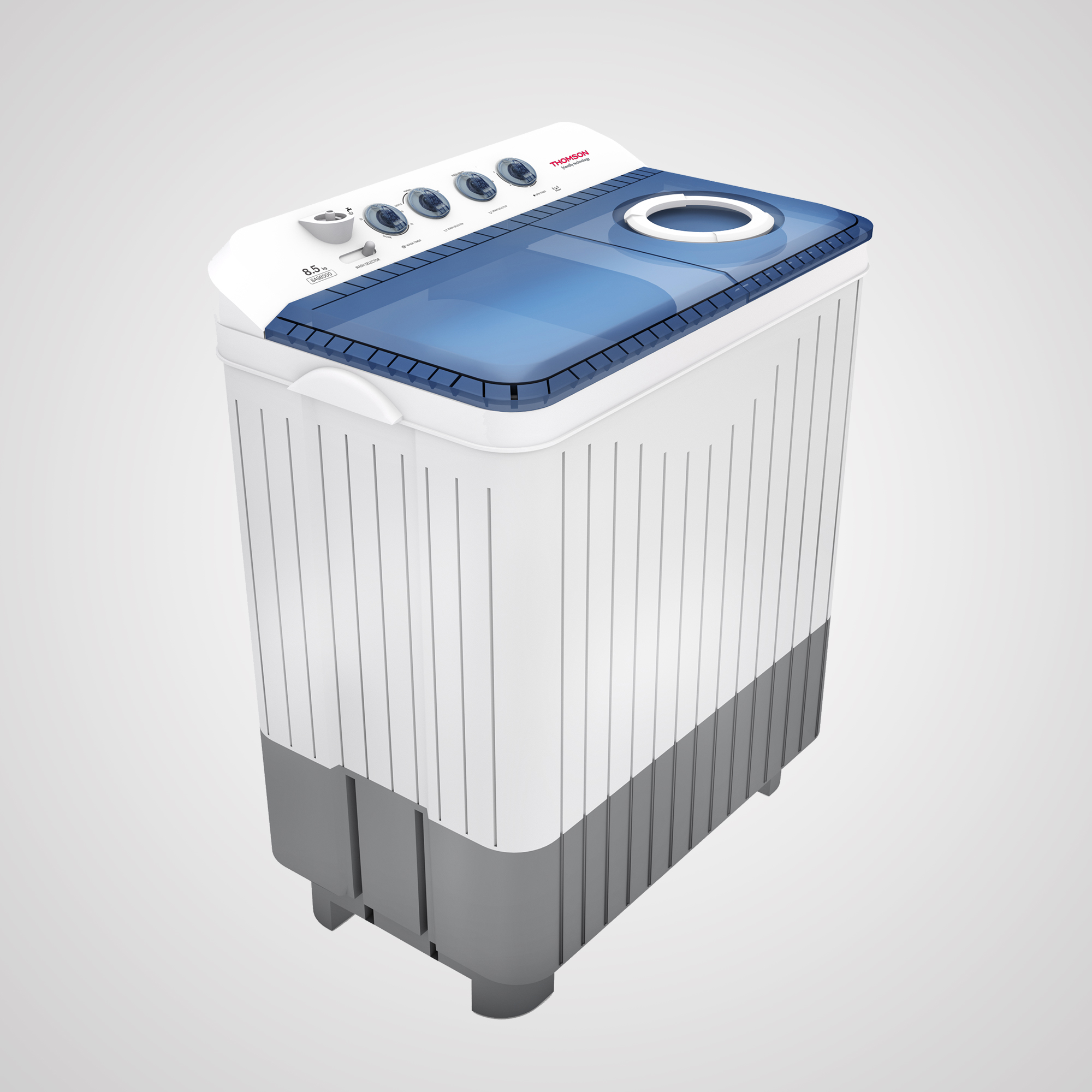 Thomson 8.5 kg 5 Star Rating, Smart Pro Wash Technology Semi Automatic ...