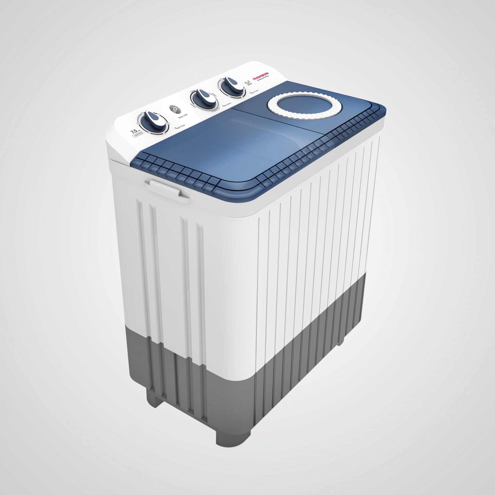 Thomson 10 kg Aqua Magic with Double Waterfall Semi Automatic Top Load ...