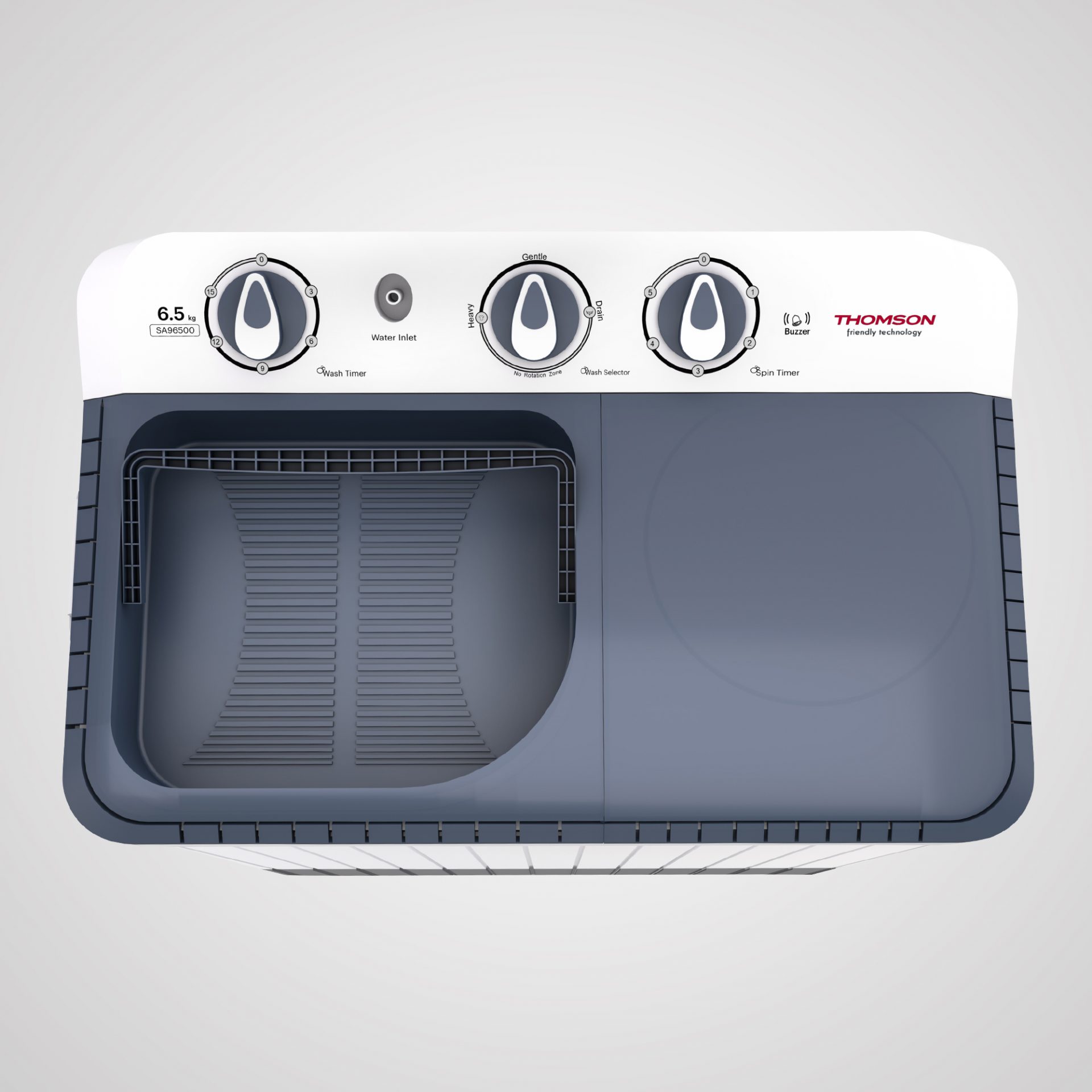 Thomson 6.5 kg 5 Star Rating, Smart Pro Wash Technology Semi Automatic ...