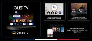 Thomson 164 cm (65 inch) QLED Ultra HD (4K) Smart Google TV with Dolby ...